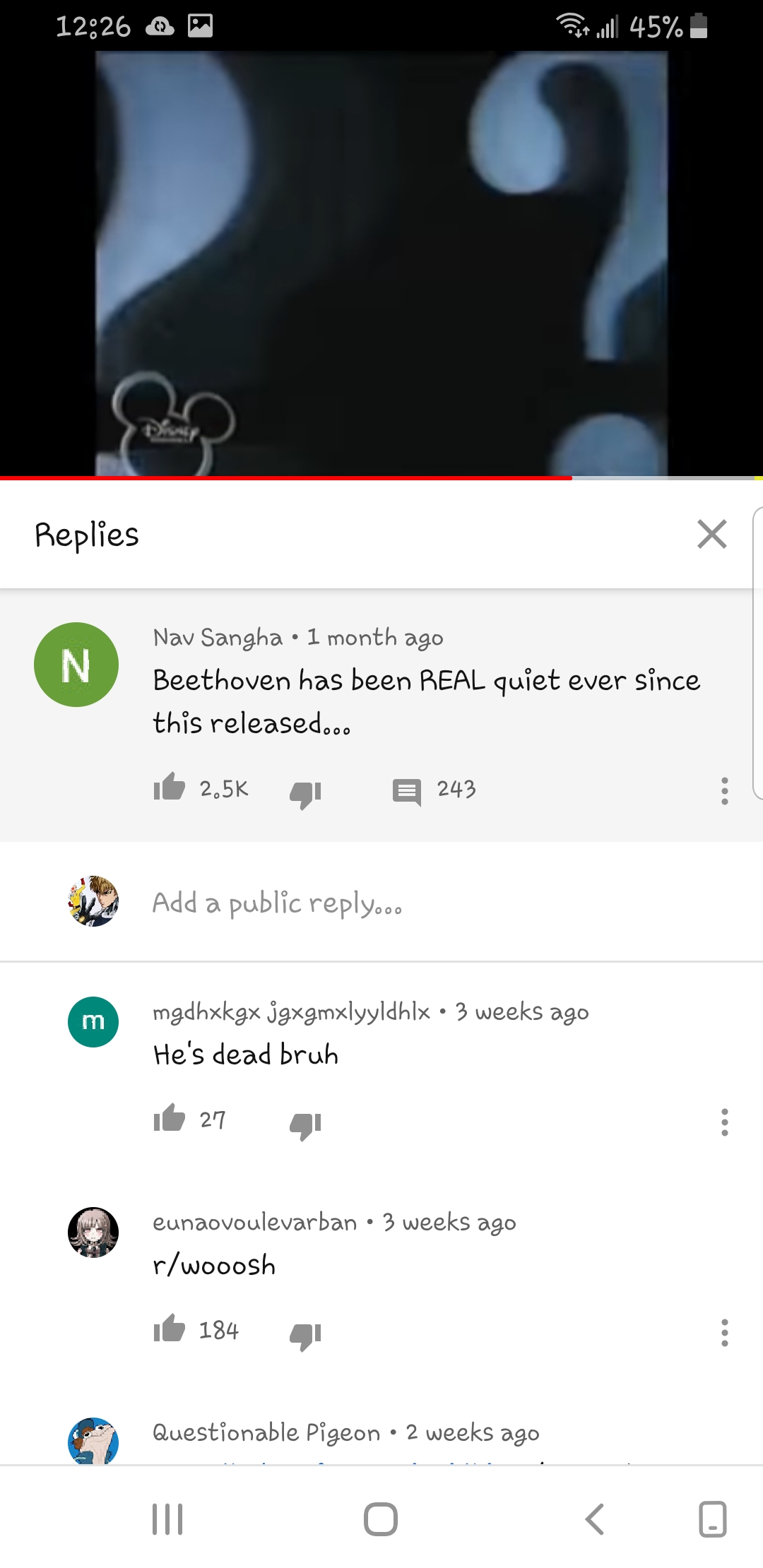 Woooshed on a kermit video | Scrolller