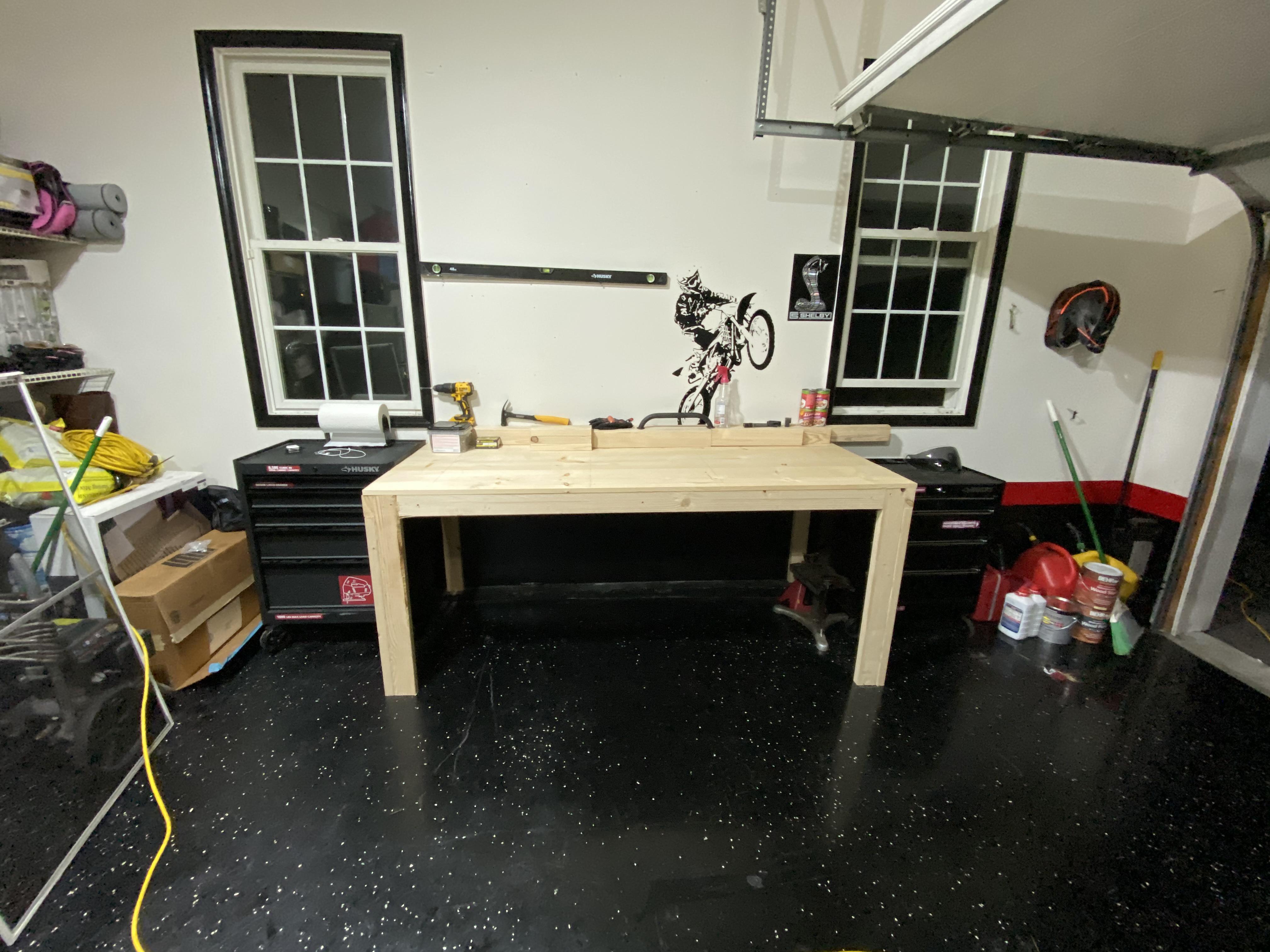 Work bench progress👍🏼 | Scrolller