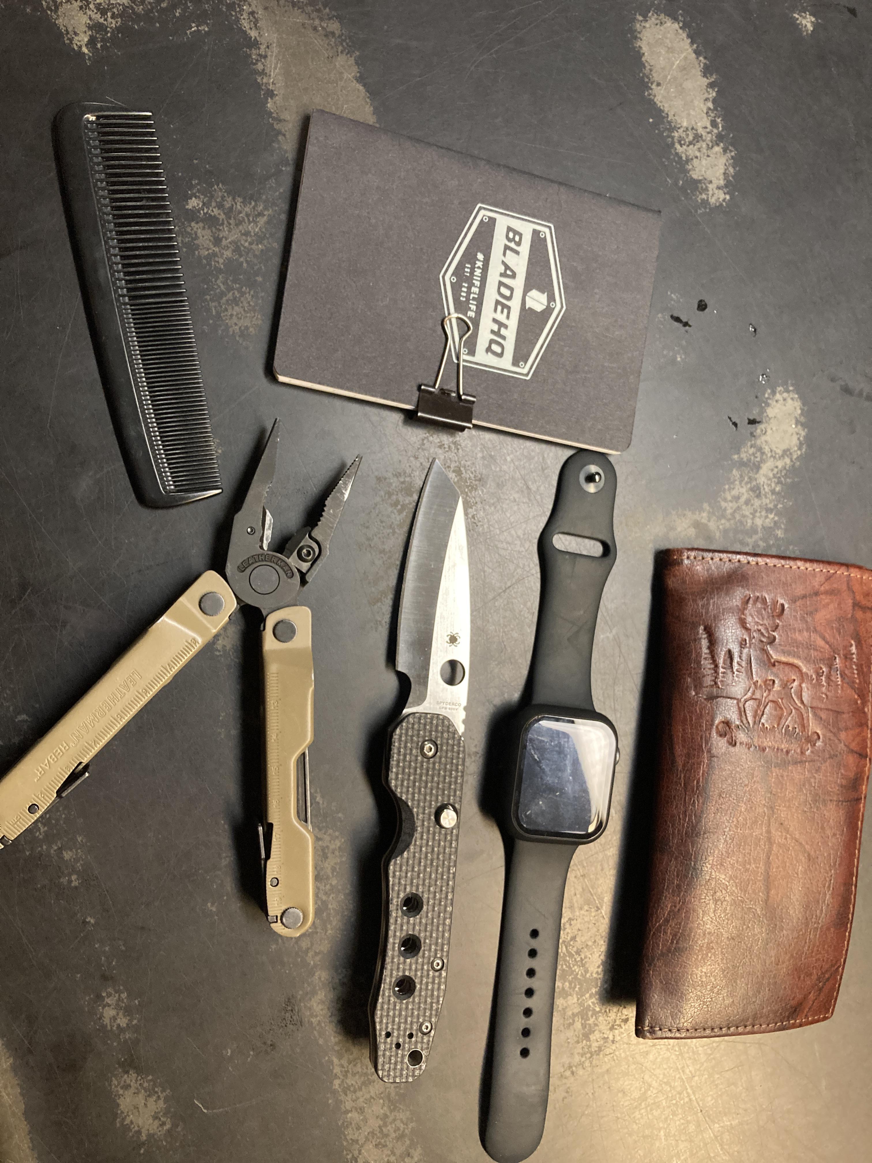 Work EDC Security Guard not my full EDC (no keys or OC spray today) | Scrolller