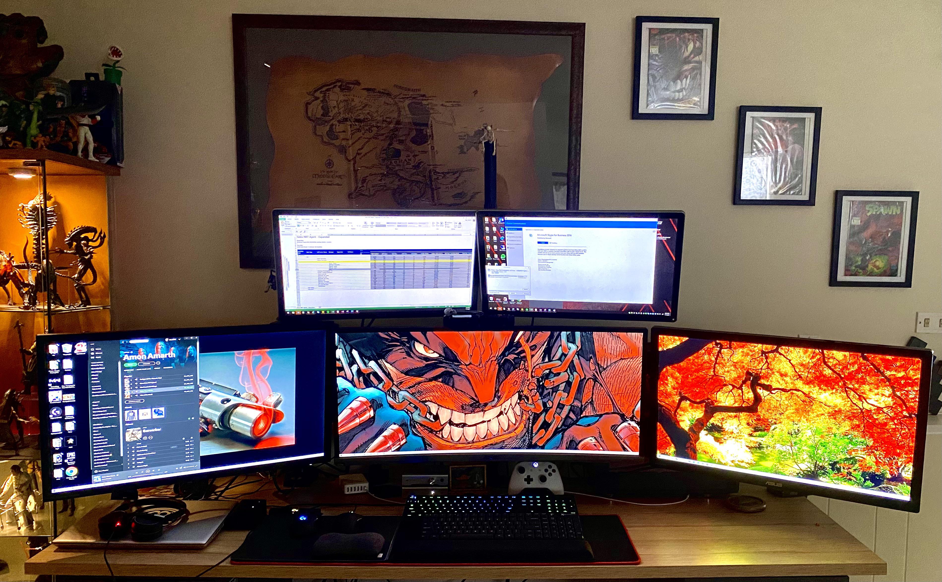 Work/Play Battlestation | Scrolller
