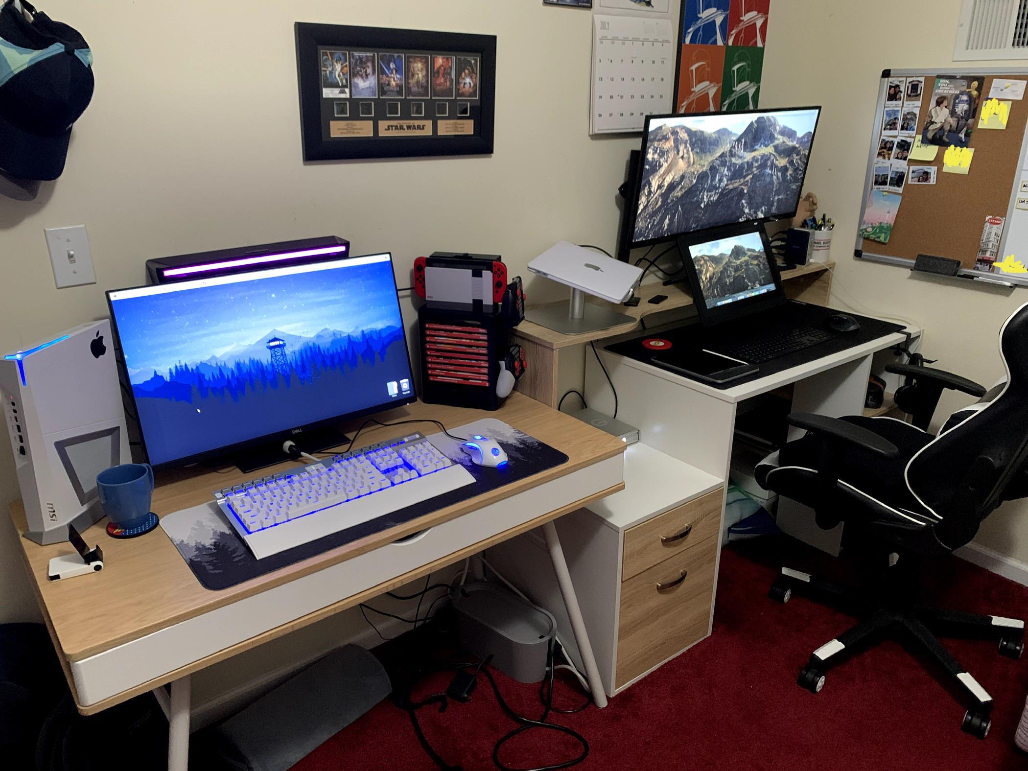 Work-play setup! | Scrolller