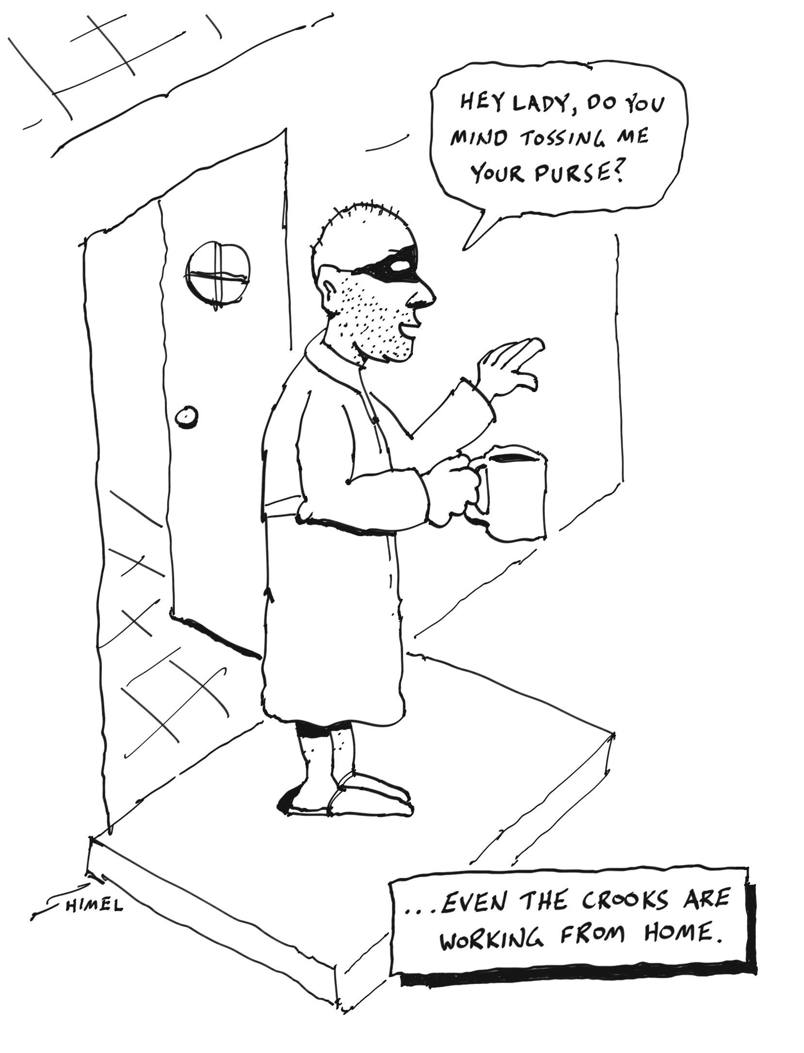 Working from home | Scrolller