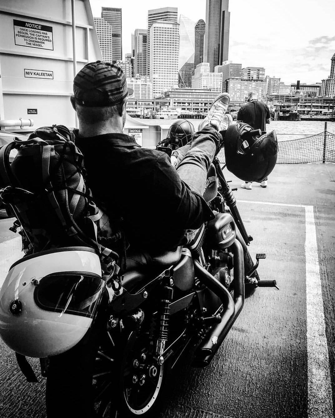 Working nights has it's perks...daytrip to the Puget Sound Islands via ferry from Seattle. Not a ...