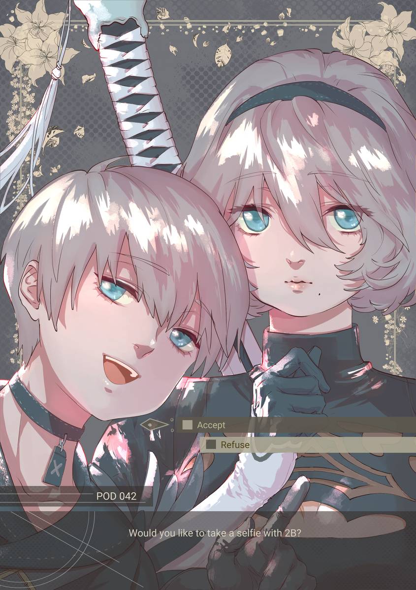 ''Would you like to take a selfie with 2B?'' | Scrolller