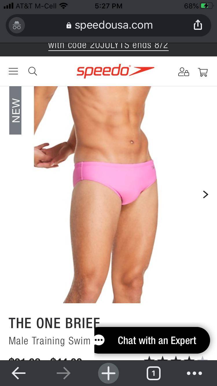 Would you wear a pink Speedo? | Scrolller