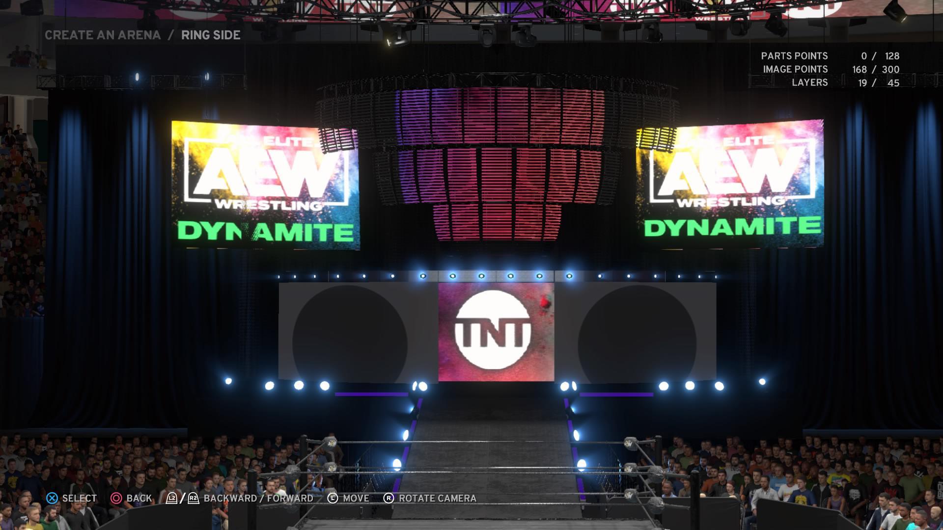 WWE2K20 AEW DYNAMITE ARENA | Scrolller