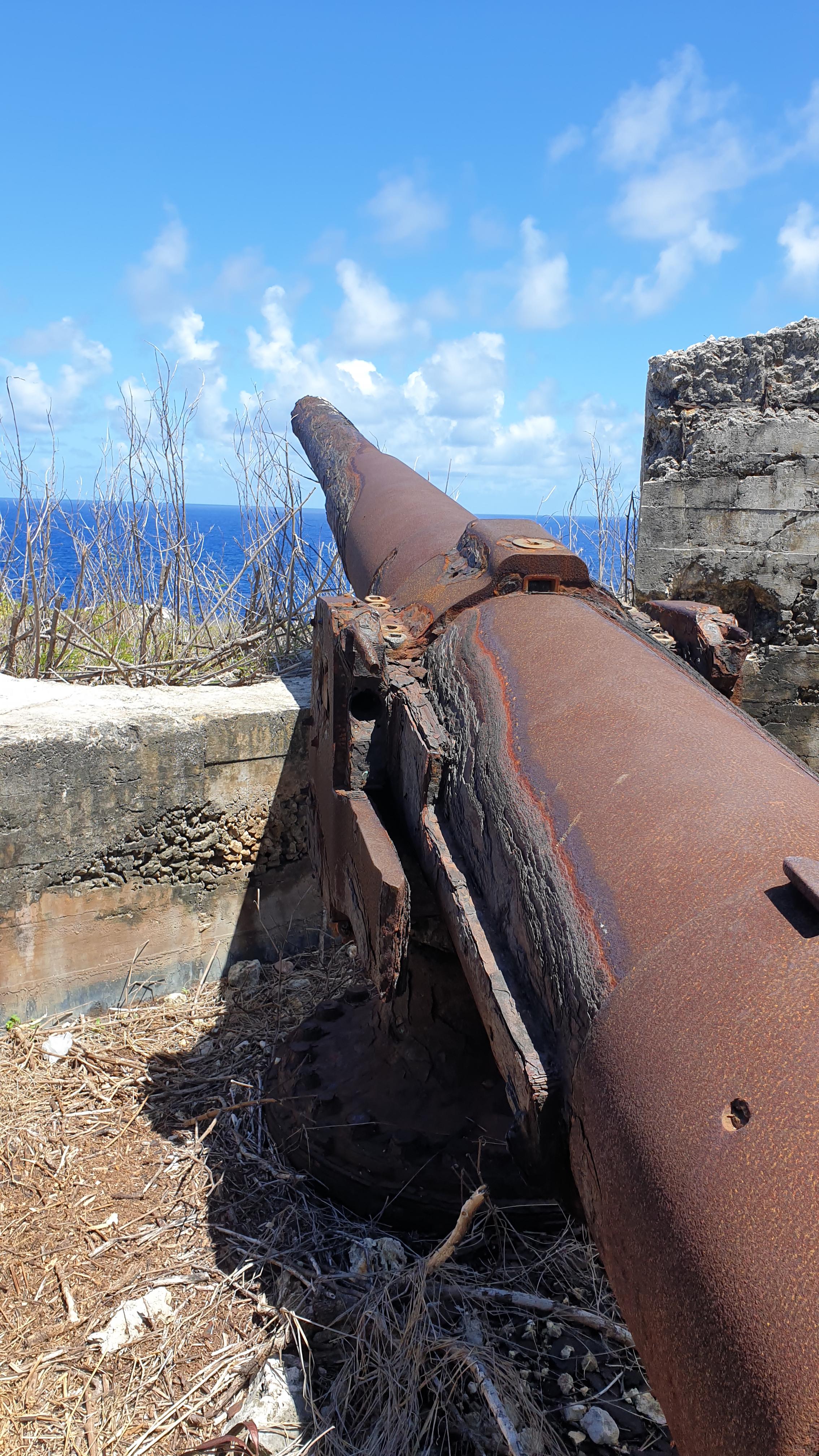WWII Japanese costal artillery | Scrolller