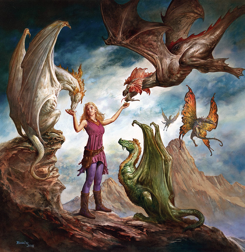 Wyvern Master - Boris Vallejo | Scrolller