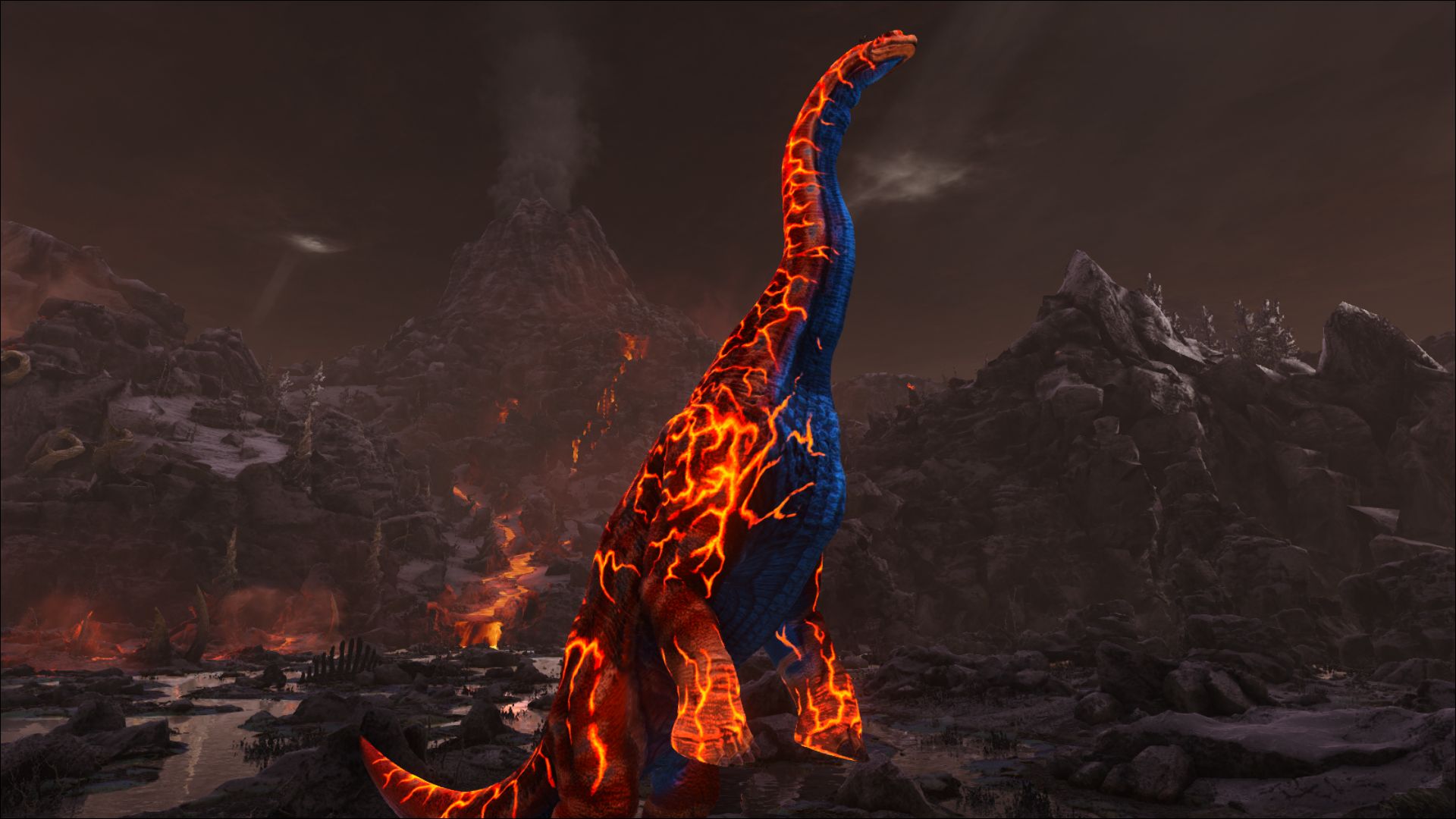 X-Brachiosaurus from the Ark Additions Mod. | Scrolller
