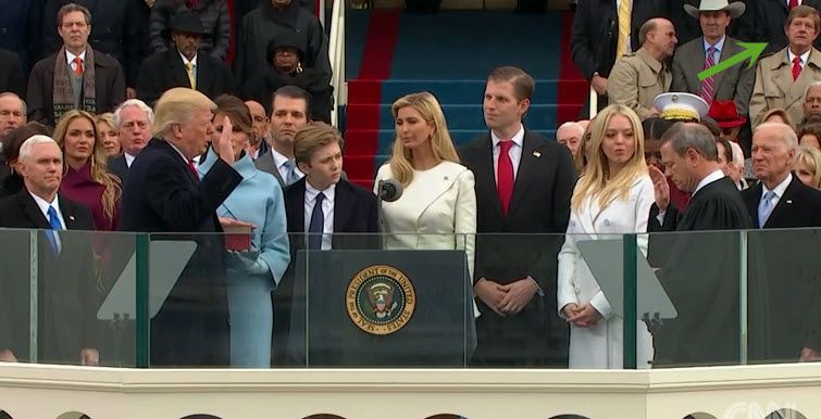 X-Files Smoking Man spotted at inauguration | Scrolller