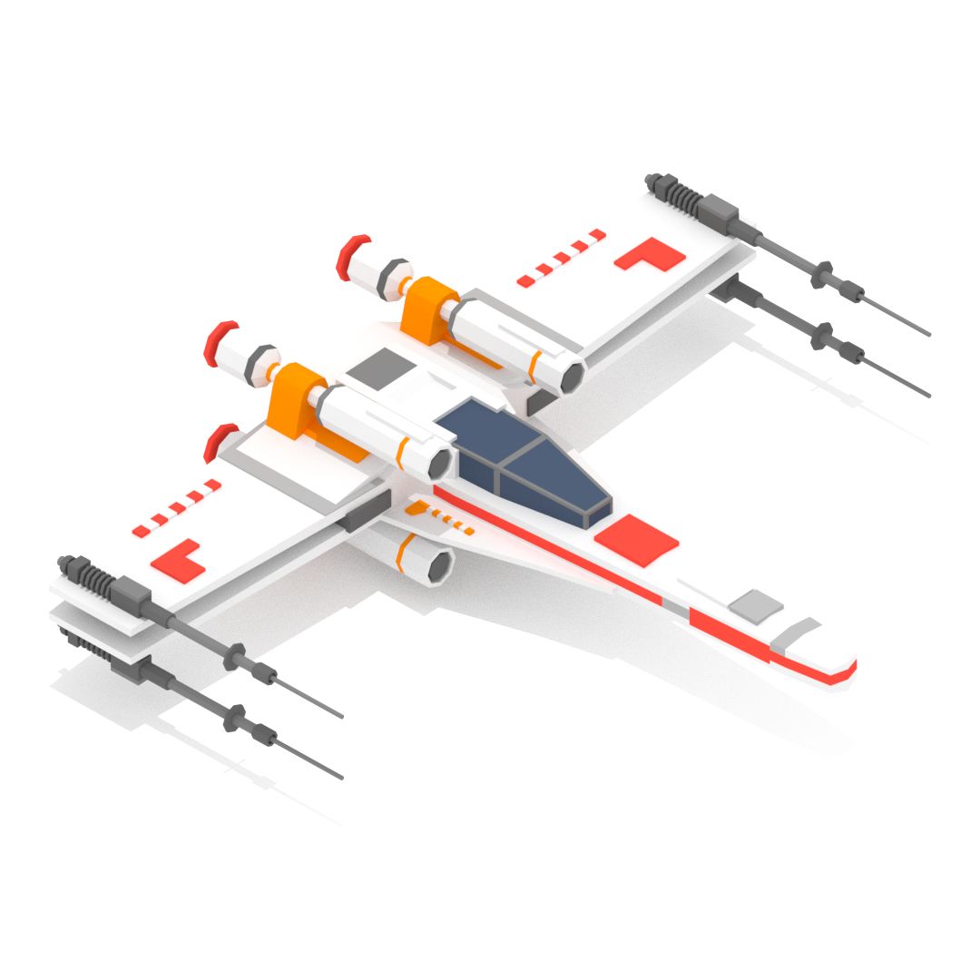 X-Wing Starfighter | Scrolller