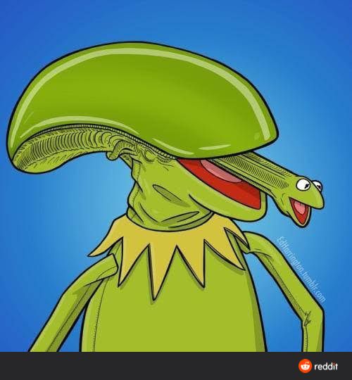 Xeno-kermit | Scrolller