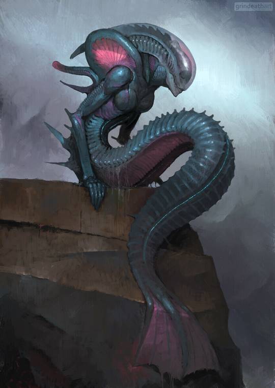 Xenomorph by Oleg Bulakh | Scrolller