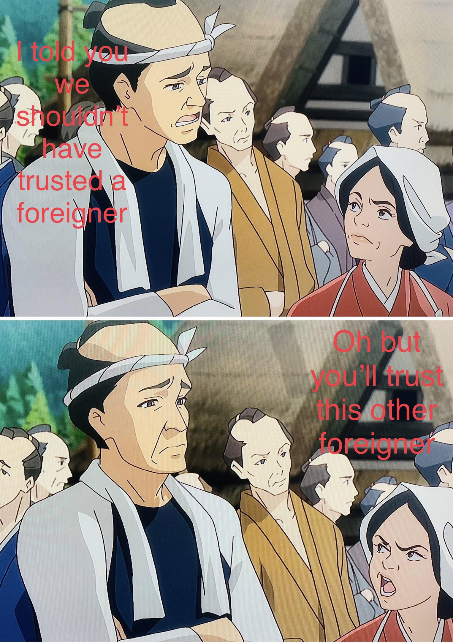 Xenophobia in a nutshell. | Scrolller