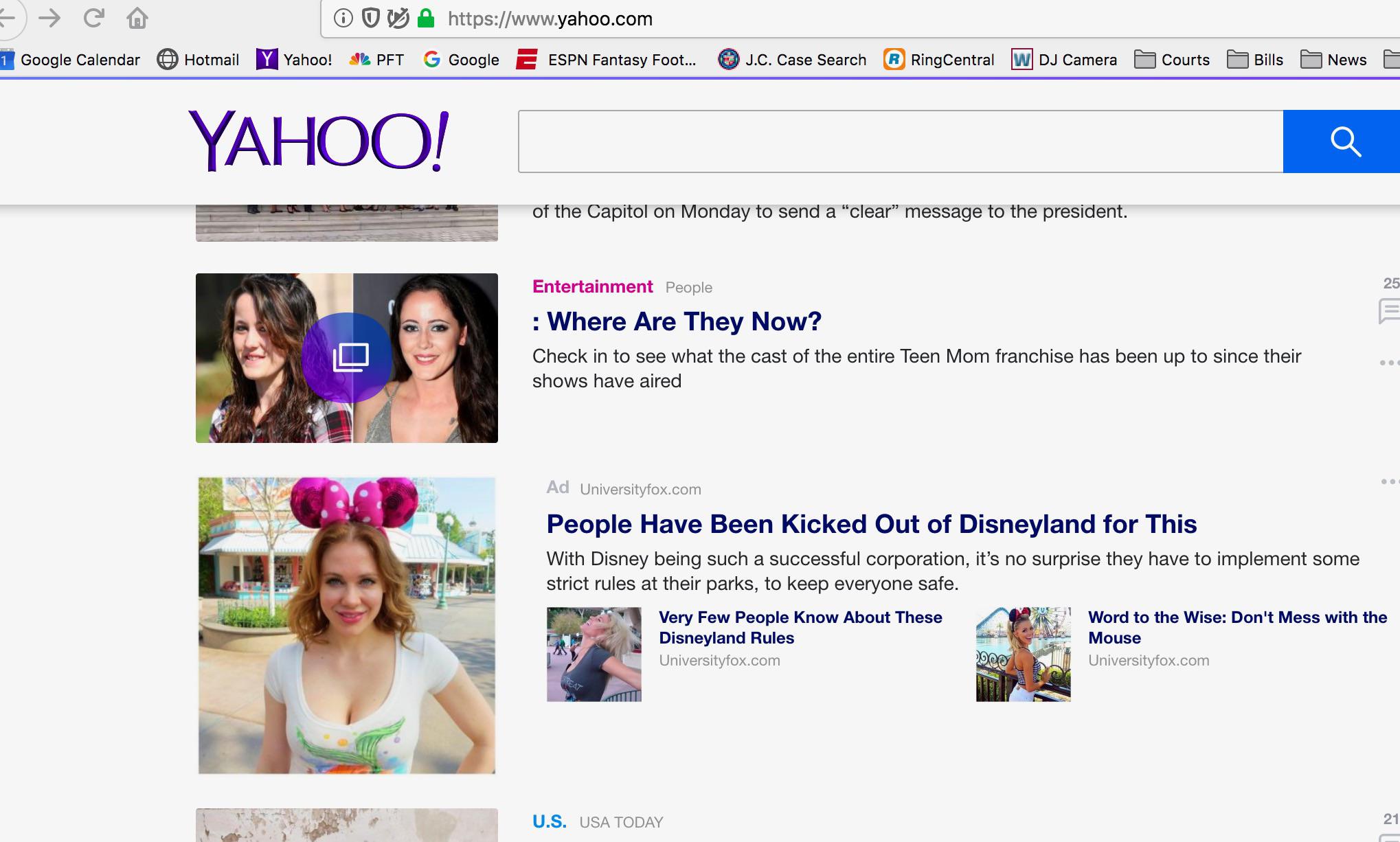 Yahoo uses a Maitland picture to promote article about Disneyland! | Scrolller