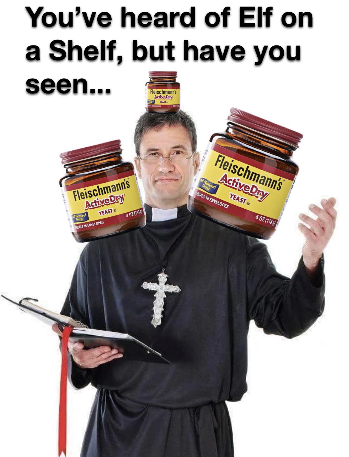 Yeast on a Priest | Scrolller