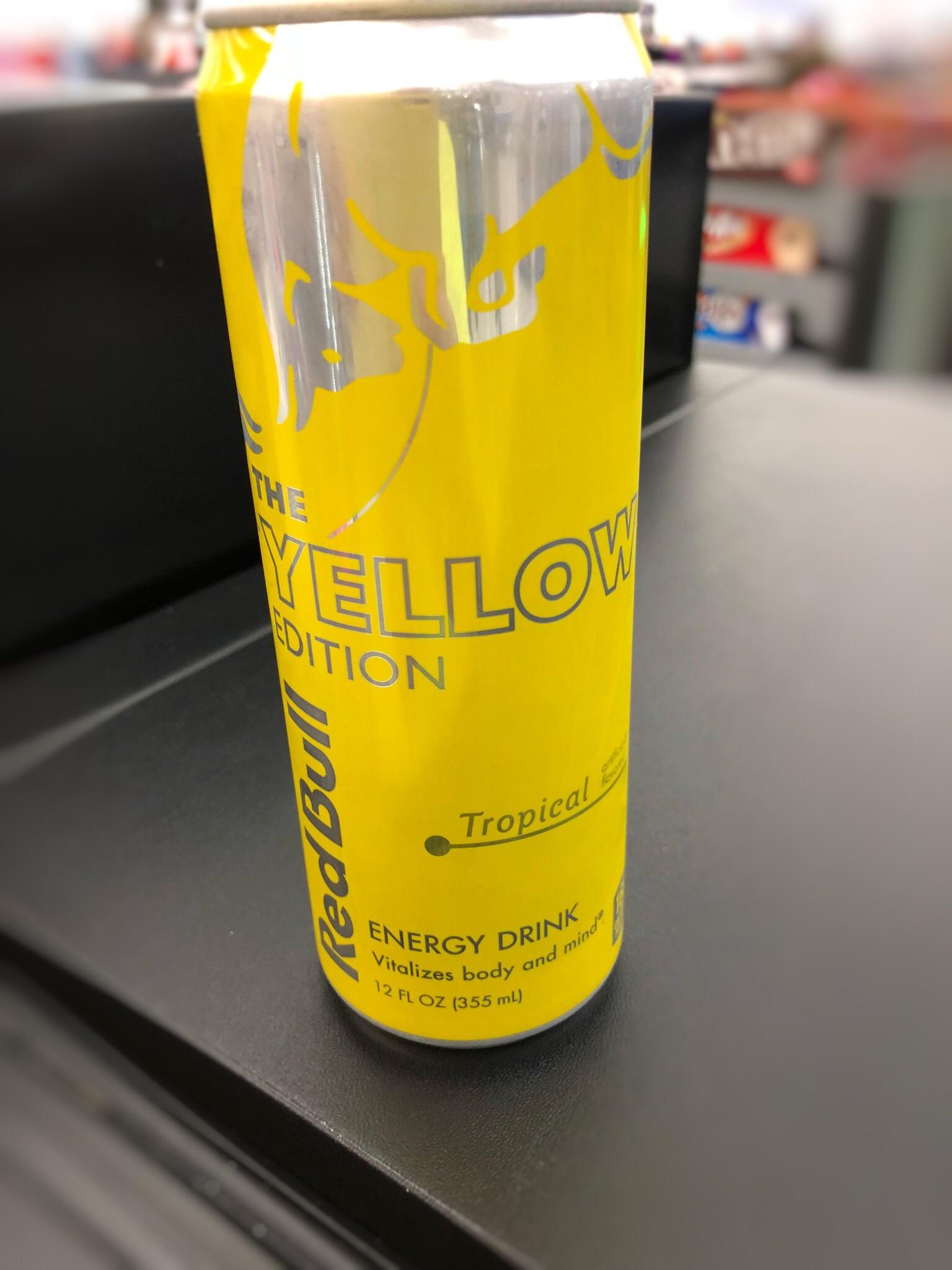 Yellow Energy Drink | Scrolller