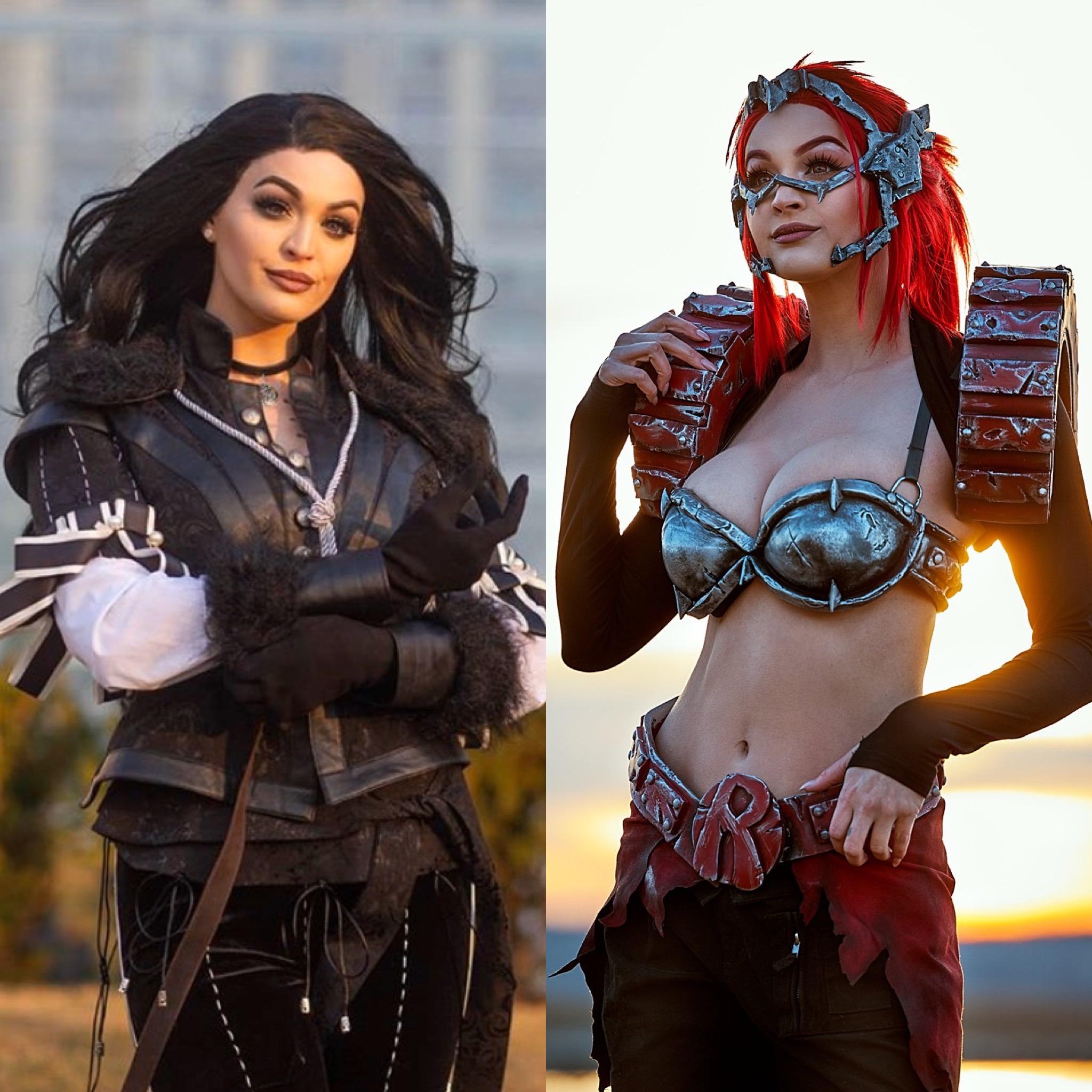 Yennefer and Red Riot. Both shot at Katsucon 2020 | Scrolller