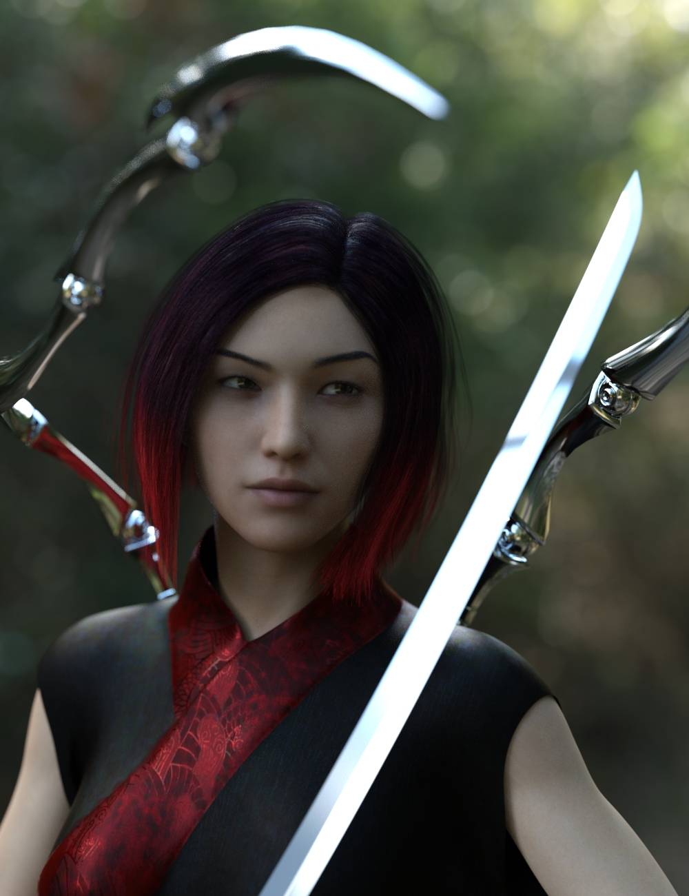 Yerin fan render (Daz studio) | Scrolller