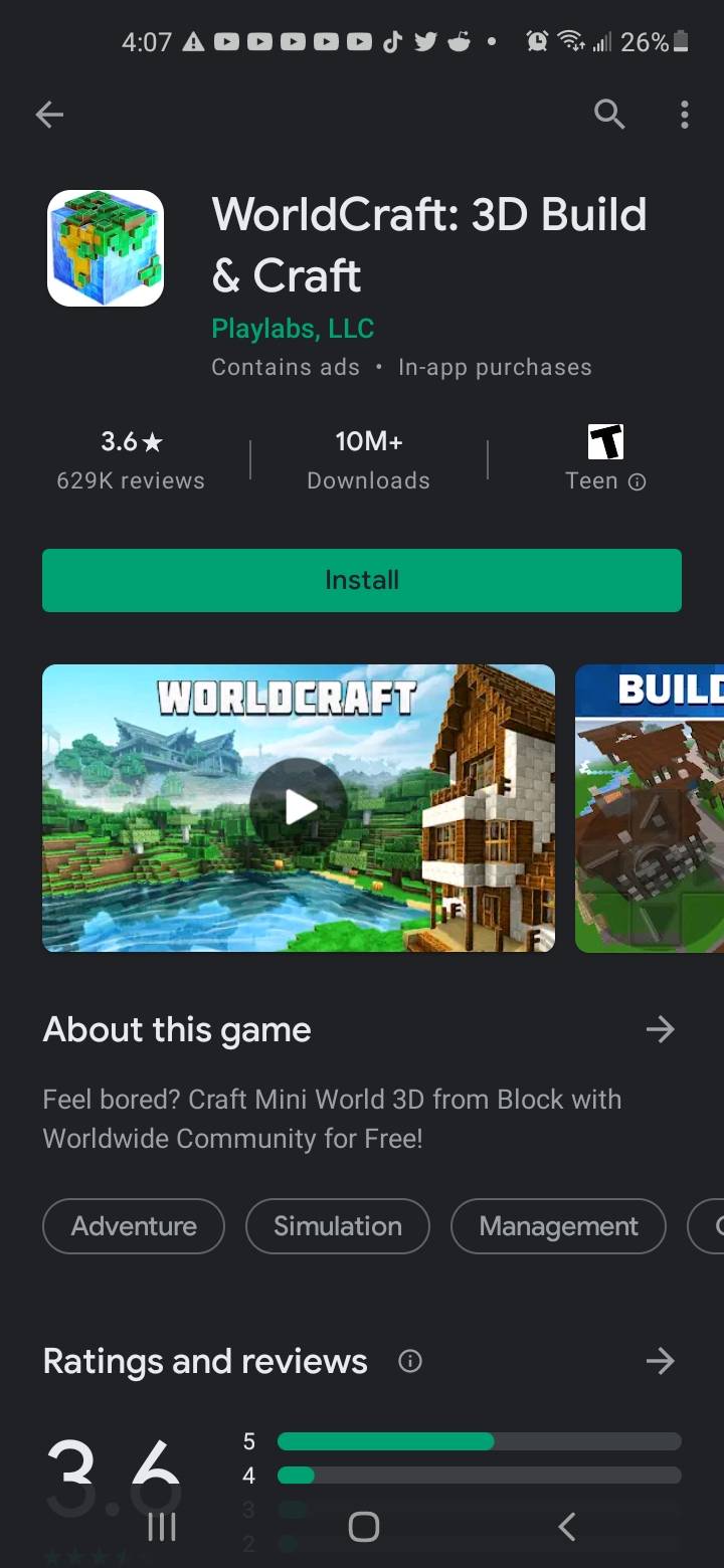 Yes my favorite game worldcraft | Scrolller