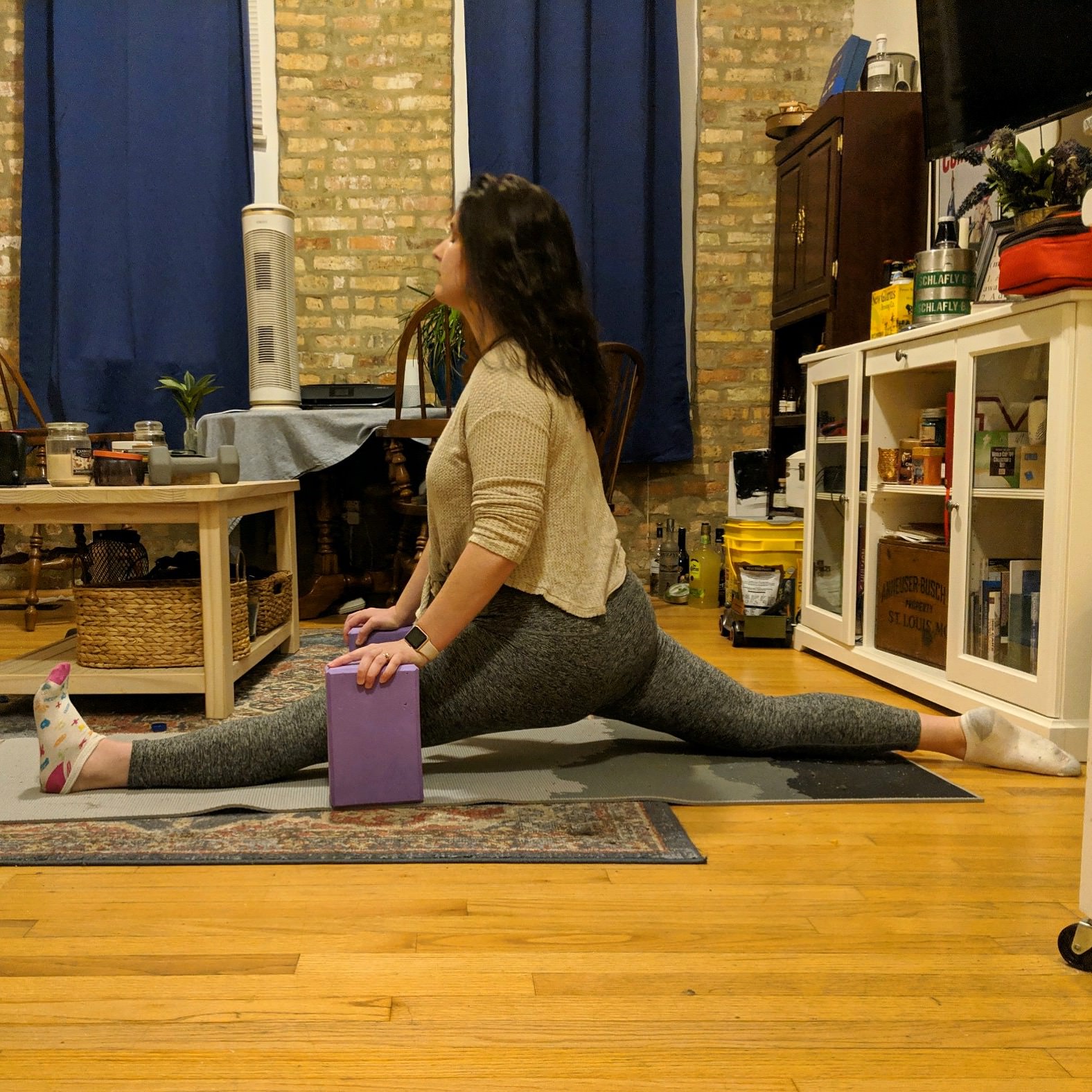 Yet Another Front Splits Progress Photo. Still working on square hips. | Scrolller