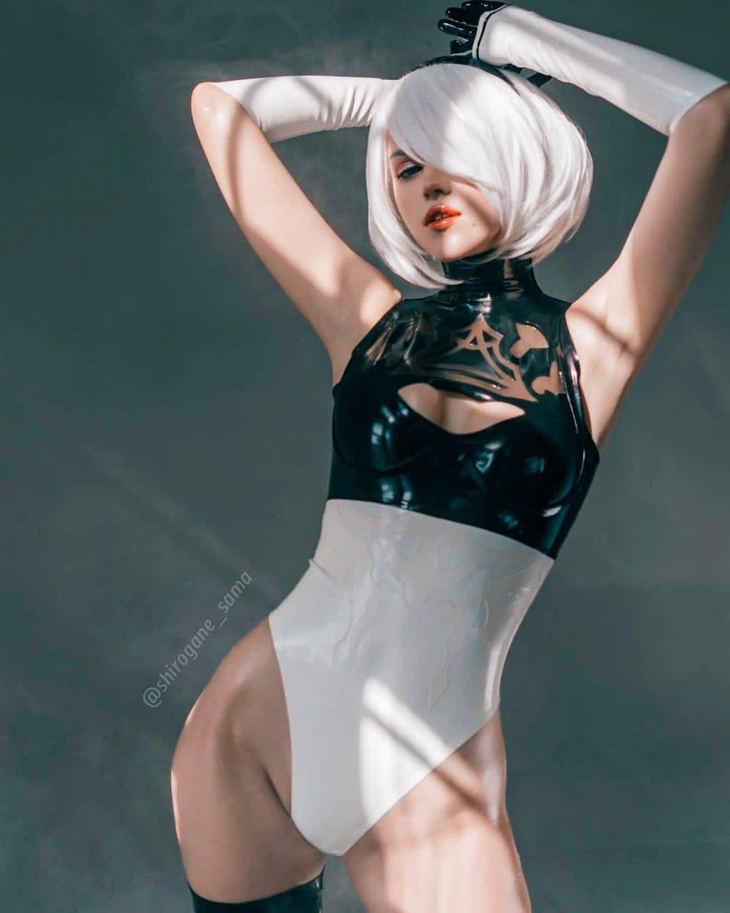 YoRHa No.2 Type B CosPlay by Shirogane Sama | Scrolller