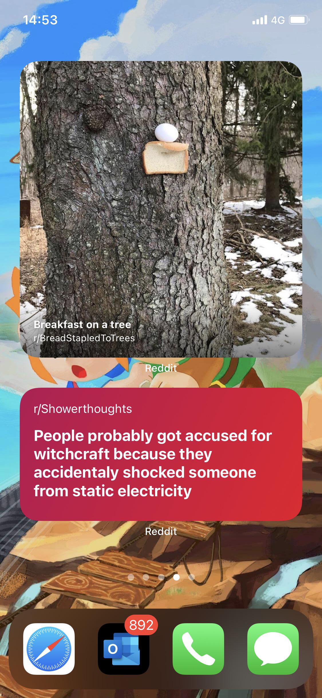 You can now have a dynamic BreadTree widget on your home screen ...