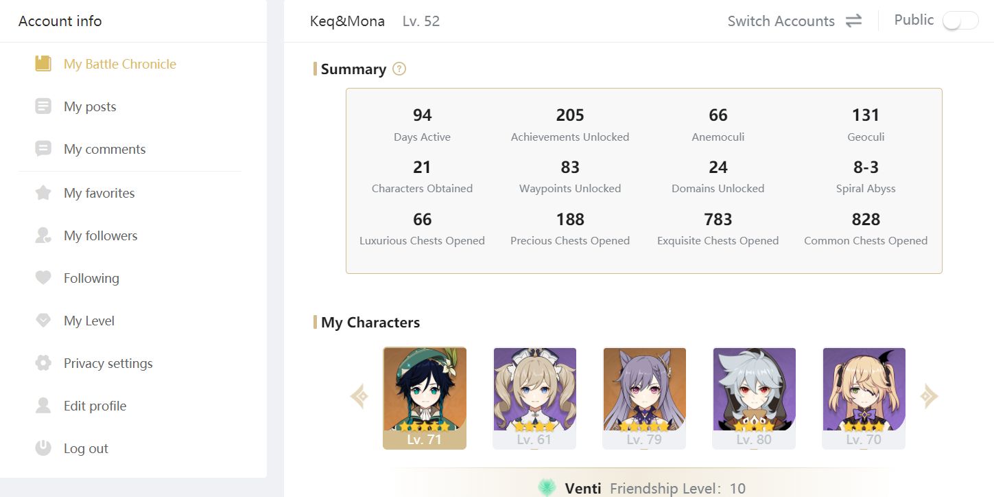 You can now see all your stats on the official website | Scrolller