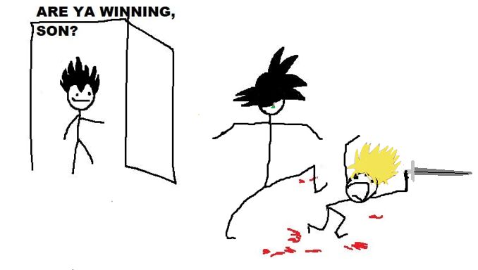 You disgrace our saiyan blood | Scrolller