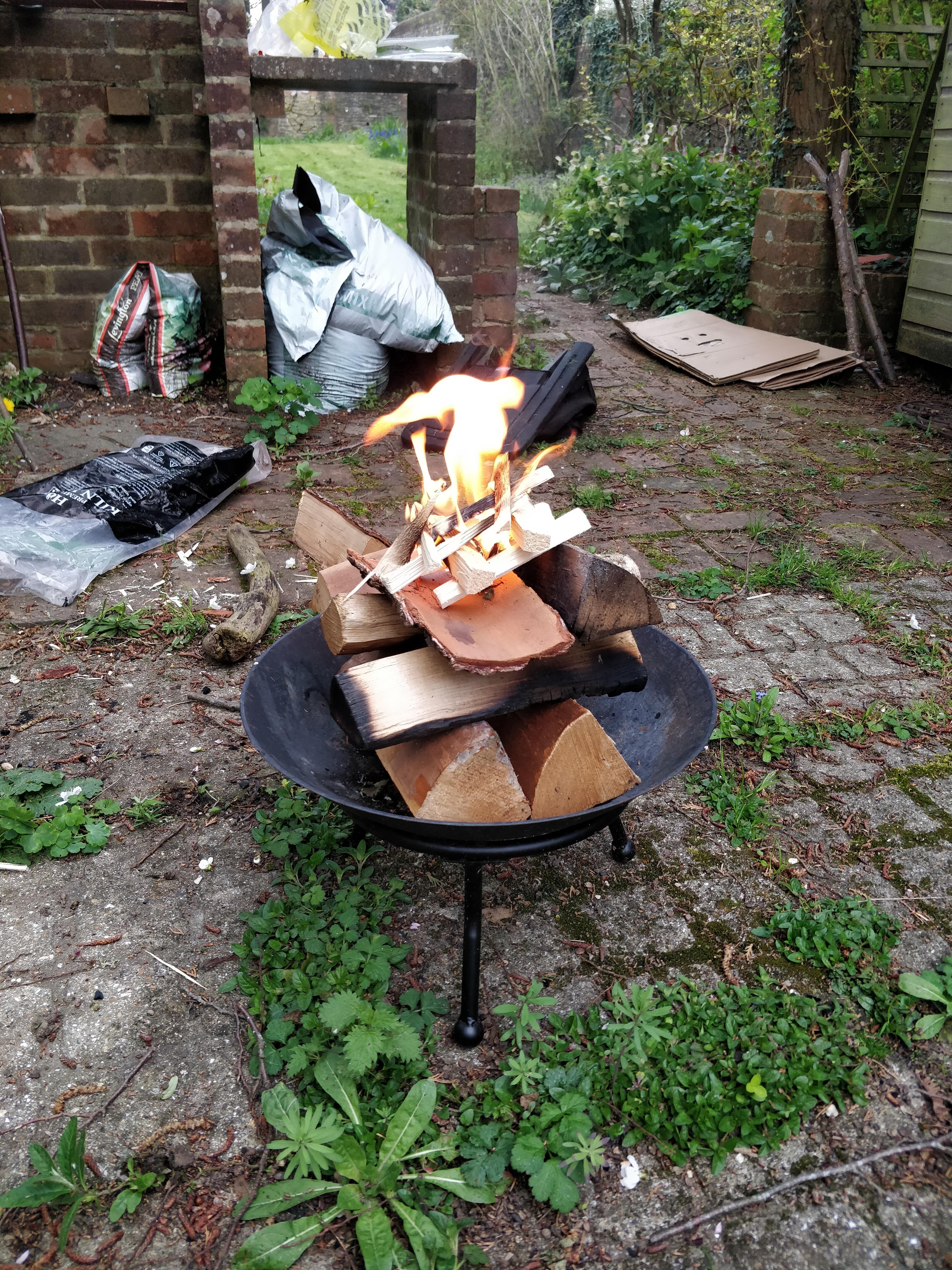 You inspired me to try an upside down fire yesterday. It worked SO WELL ...