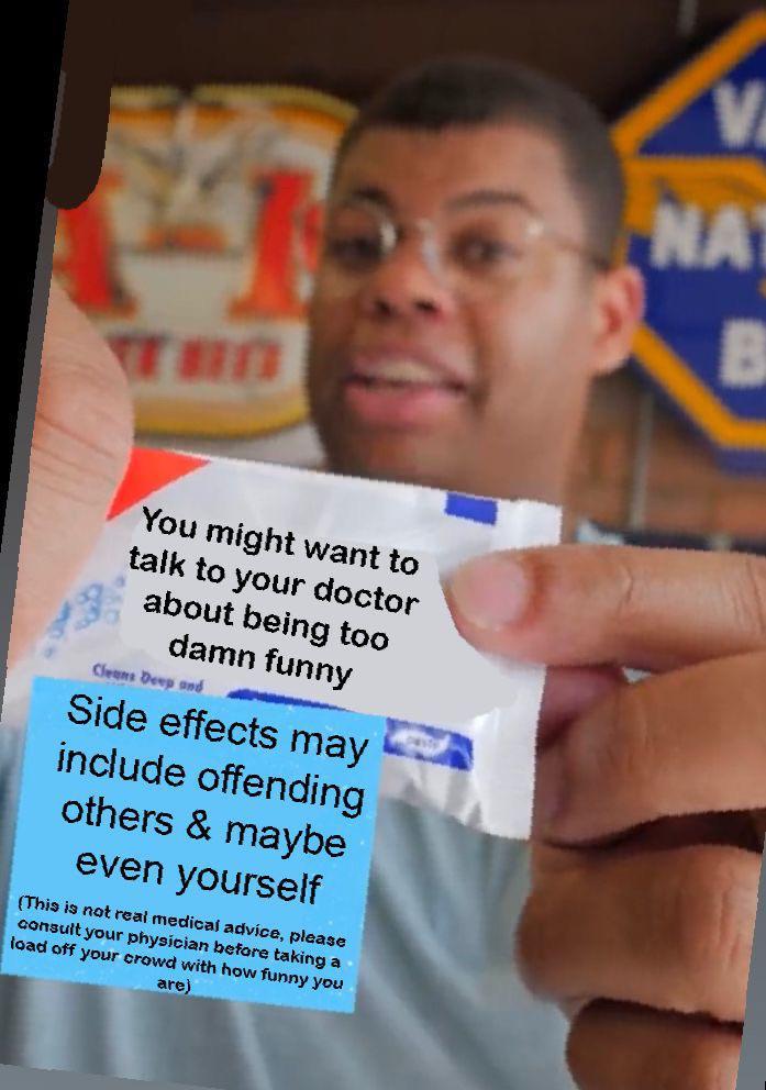 You’re quite the comedian. | Scrolller