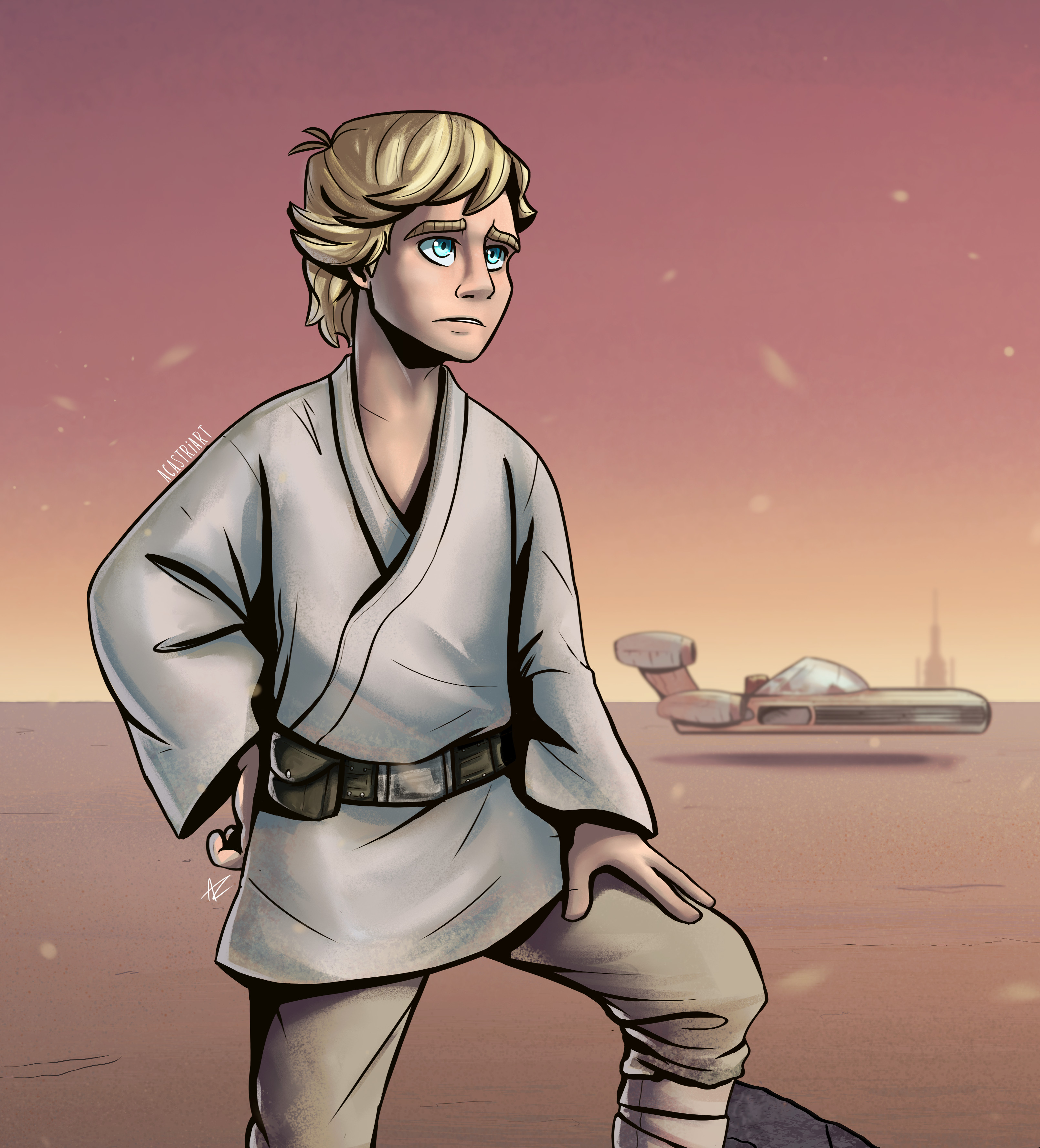 Young Luke by Alejandra Castrillon | Scrolller
