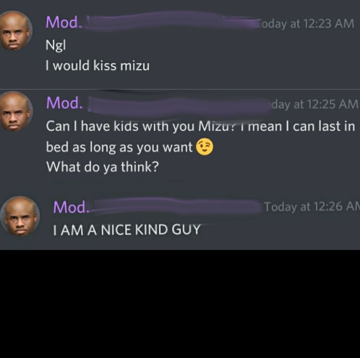 Your average "discord mod" | Scrolller