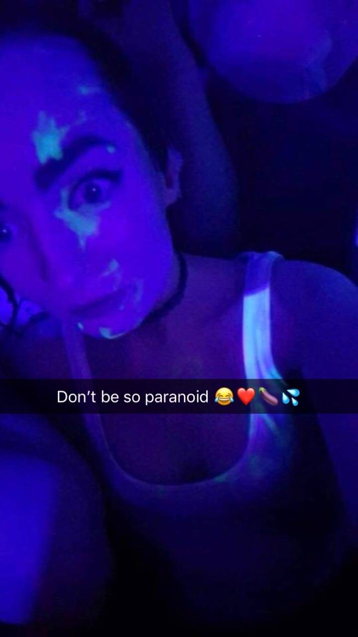 you're not sure why she included those emojis on her snaps from the rave | Scrolller
