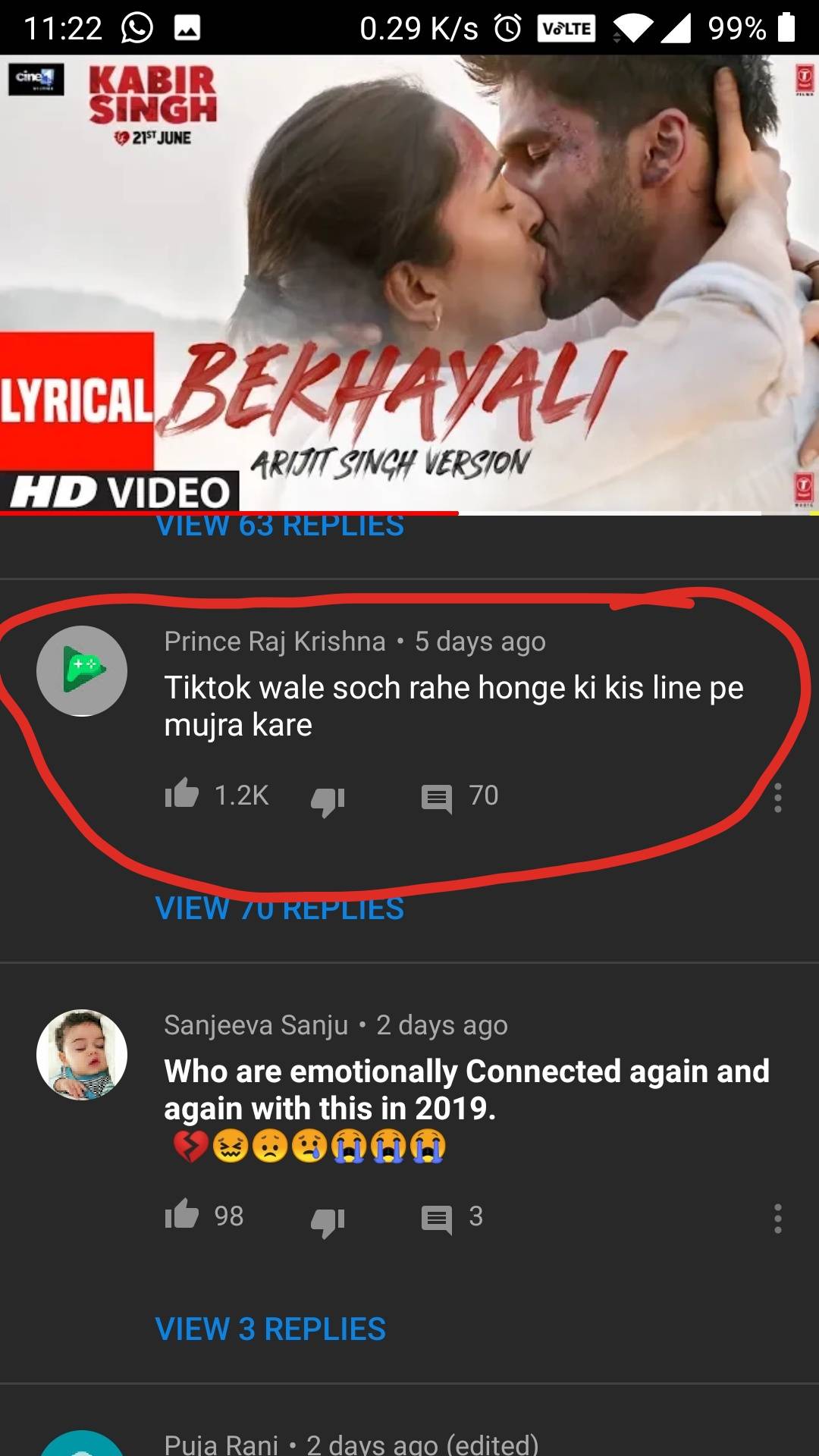 YouTube comment of the year | Scrolller