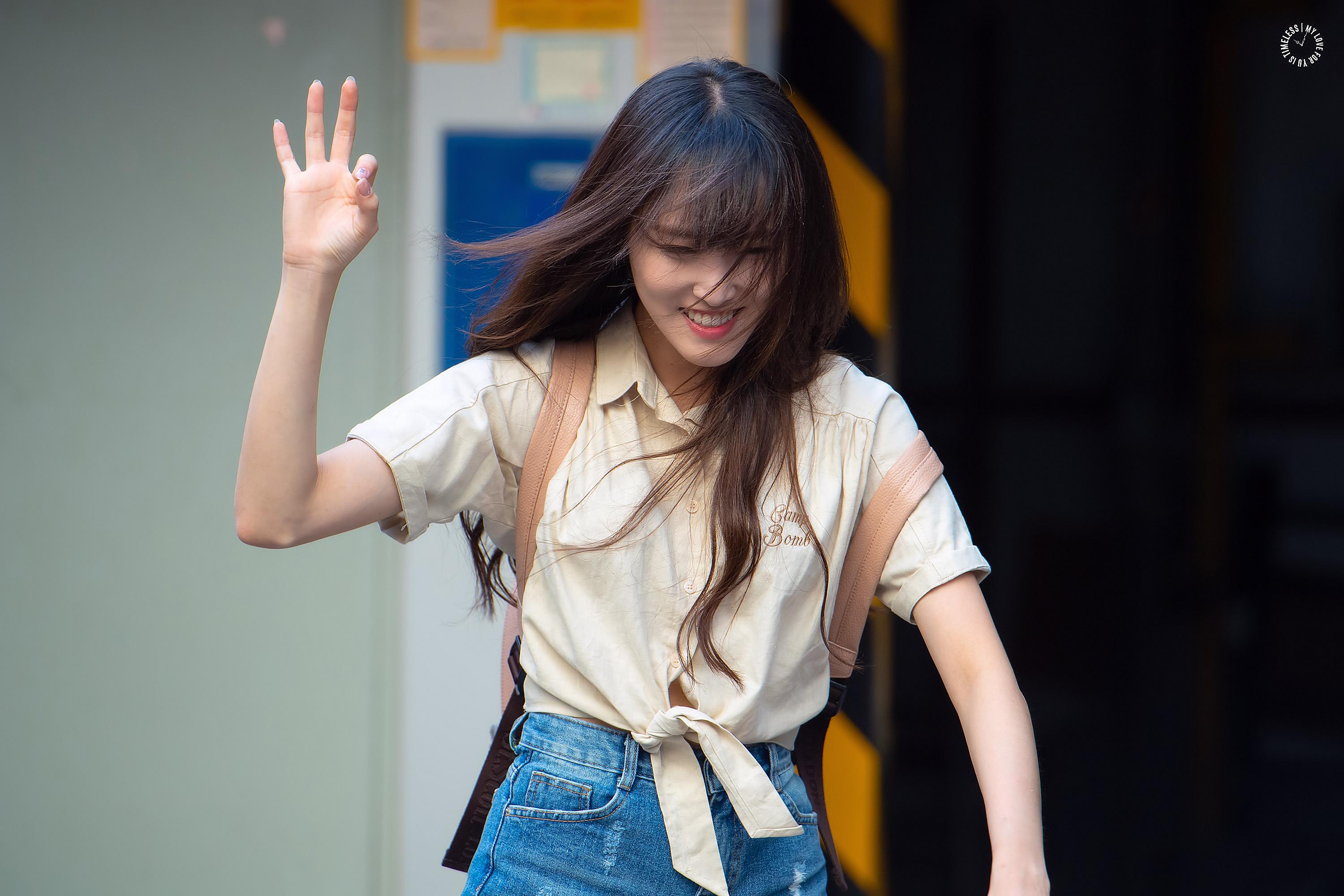 Yuju on a windy day! | Scrolller