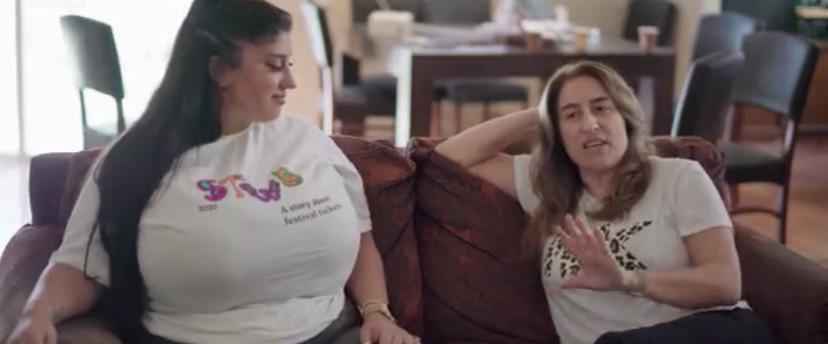 Yuval is looking way bigger than her Mother! | Scrolller