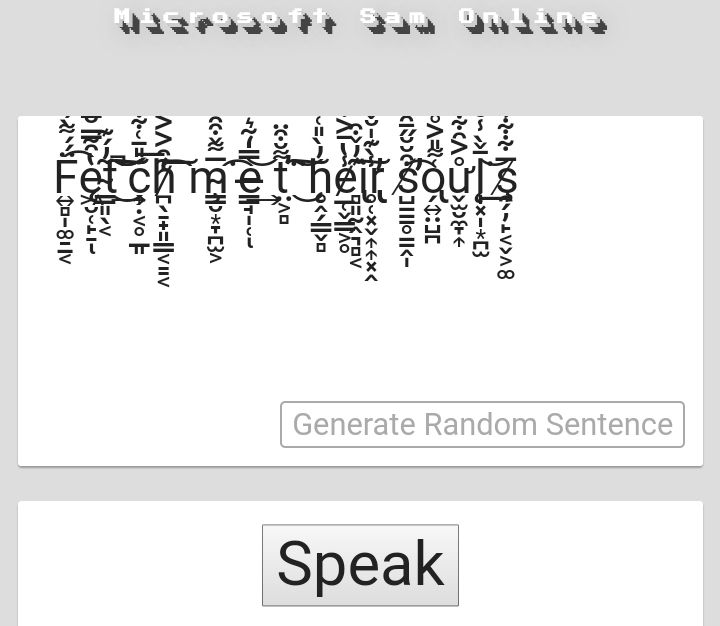 Zalgo + text to speech = amazing gibberish | Scrolller