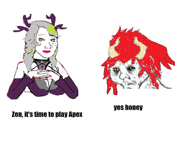 Zen likes to think she's the top, but I think we all know how it really is | Scrolller