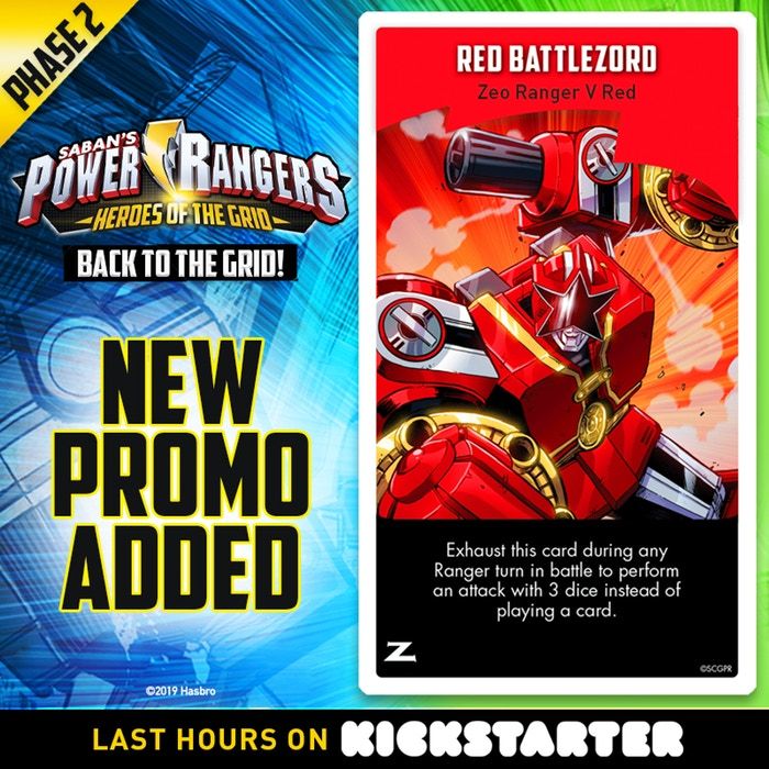 Zeo Red Battlezord Card Added! | Scrolller