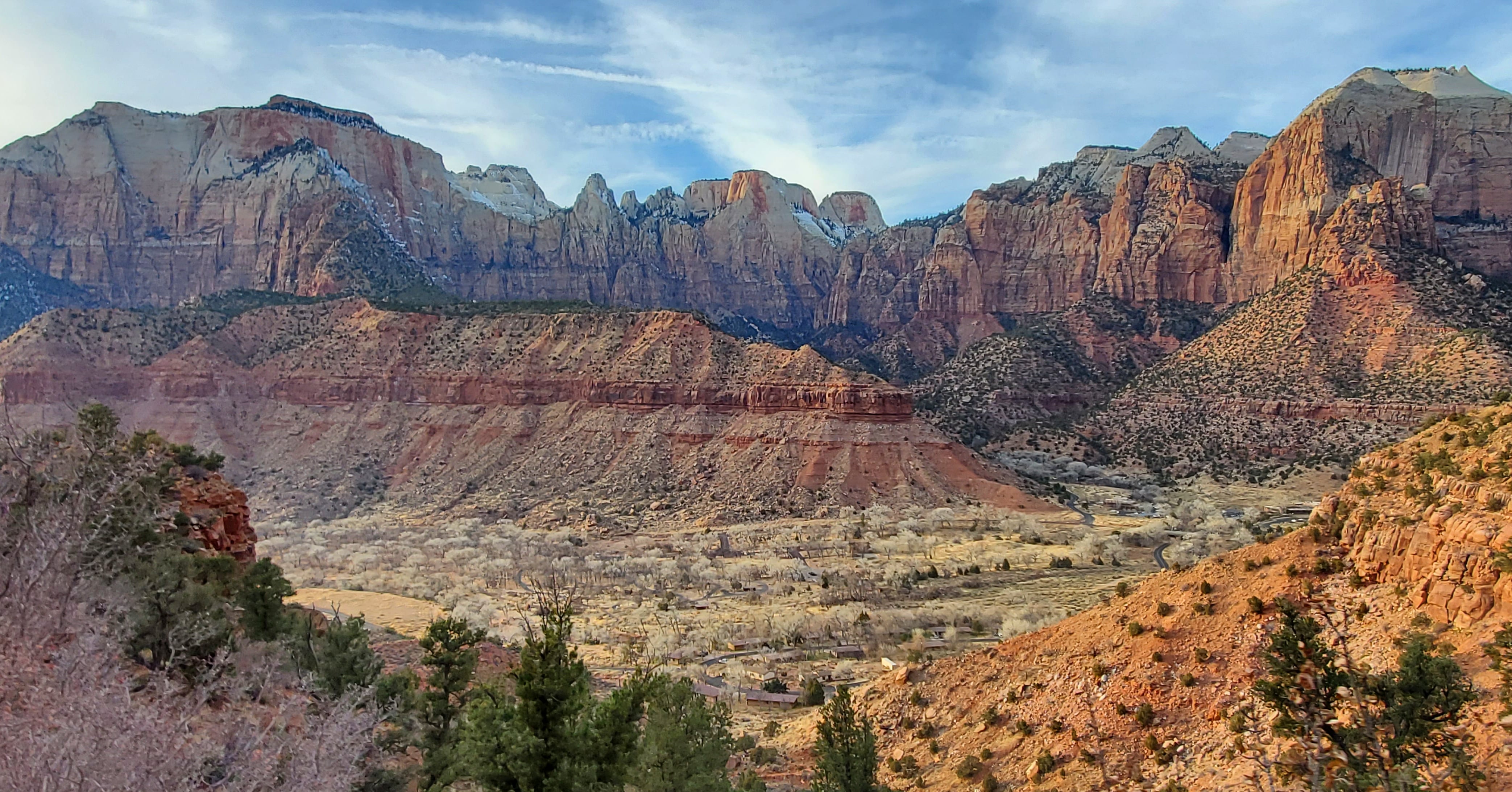 Zion National Park right before sunset | Scrolller