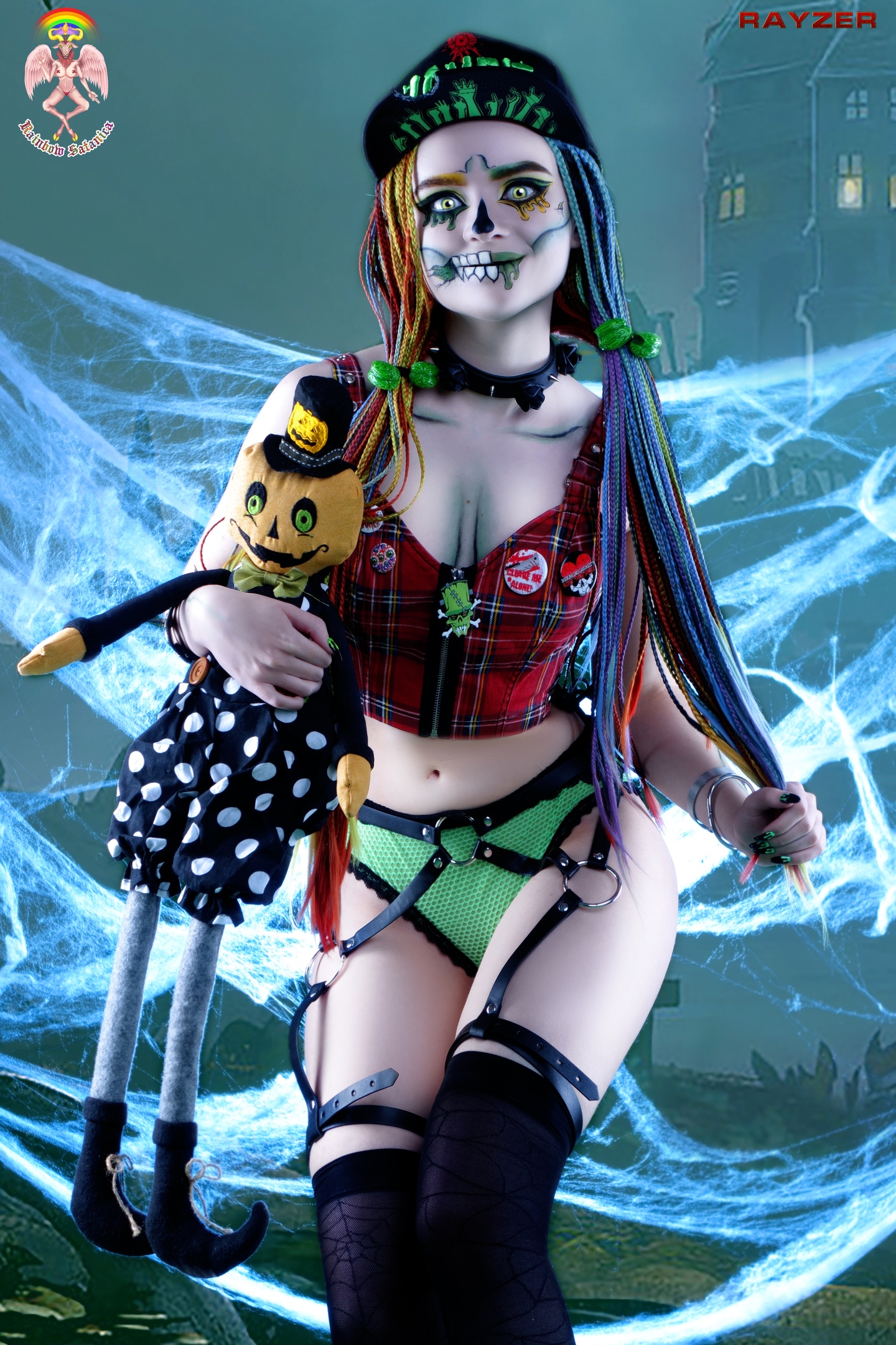 Zombie girl by Rainbow Satanica | Scrolller