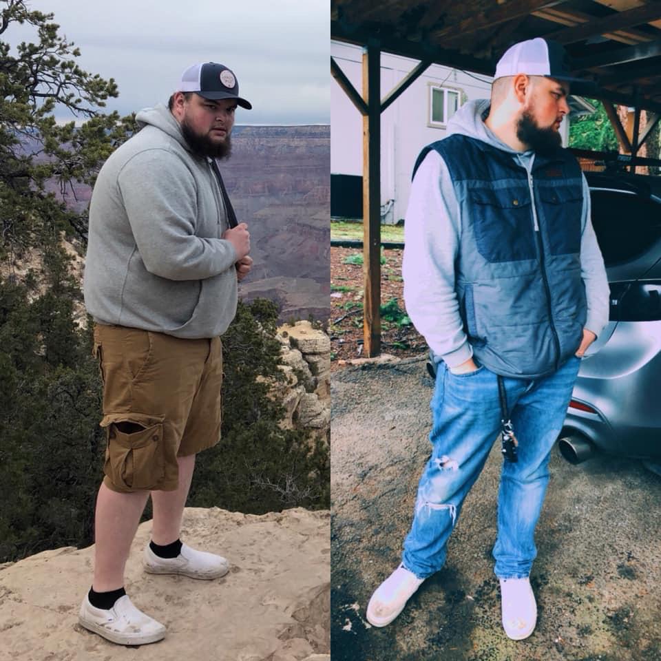 100 pounds down! 👊🏼 SW: 330 CW: 230. Still got 30 more pounds to lose but I couldn’t be more ...