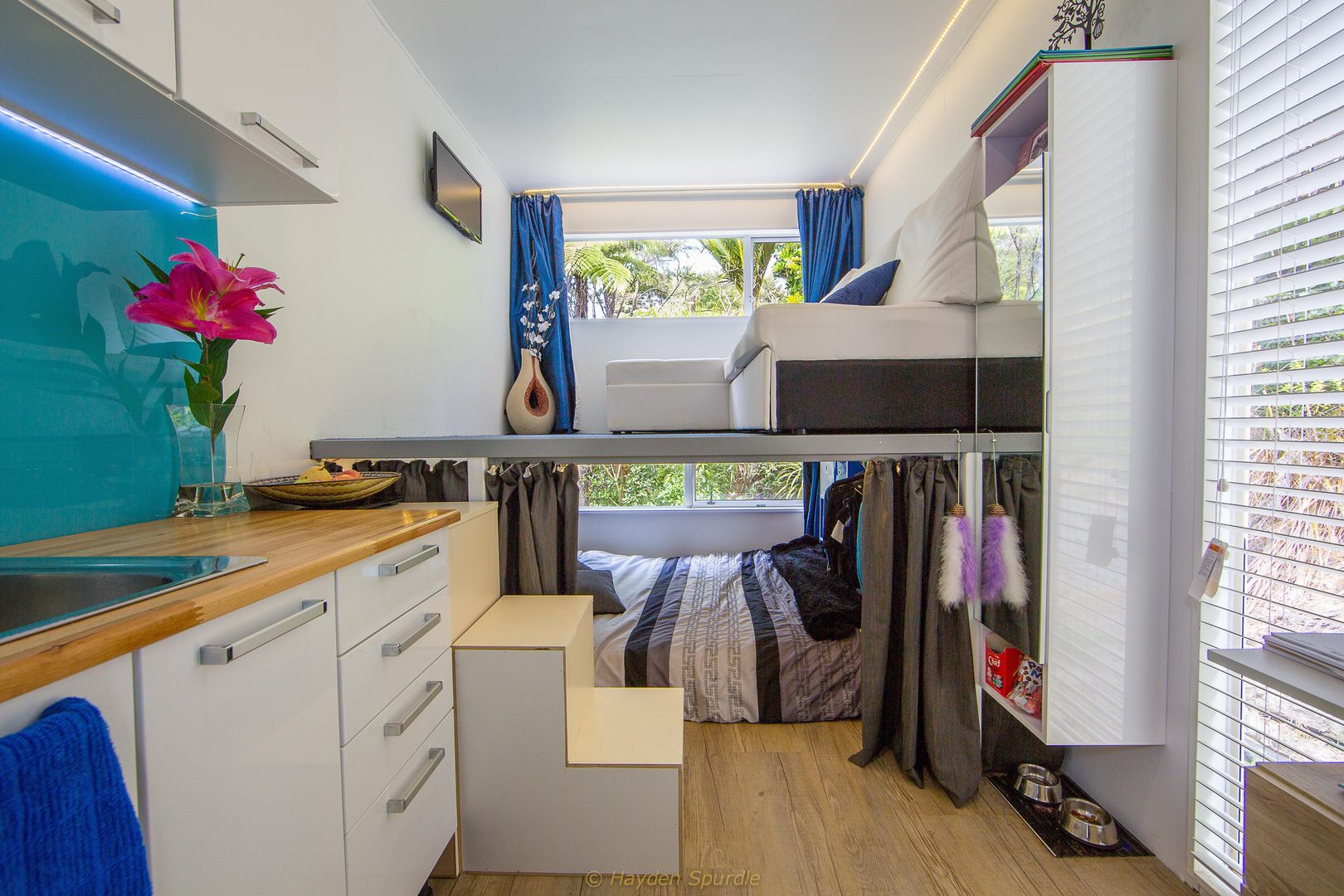 100 sq ft House - Off-Grid Shipping Container, Auckland, New Zealand | Scrolller