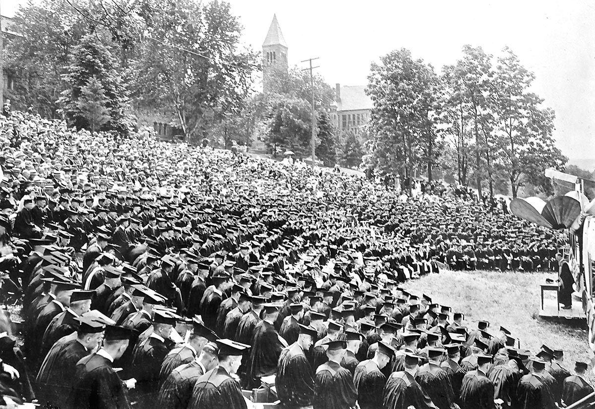 100 Years Ago Today [June 23, 1920] Commencement at Cornell | Scrolller
