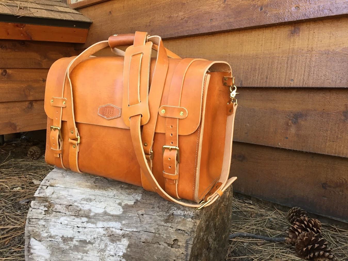 10oz Veg Tanned Duffle Project | Scrolller
