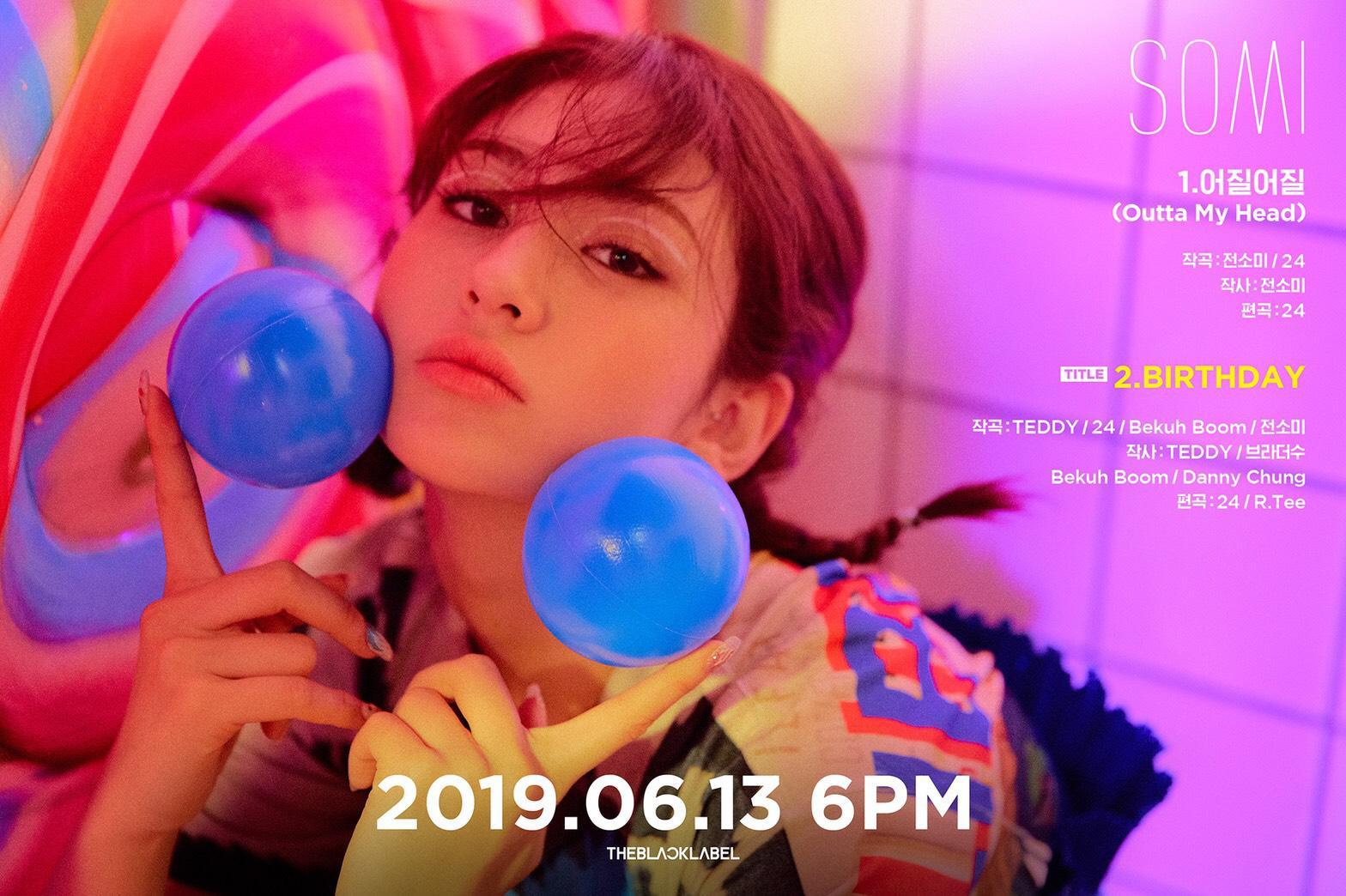 190608 SOMI – TRACKLIST POSTER #2 | Scrolller