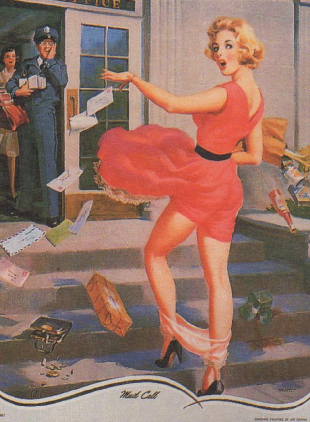 1950s vintage pin up. | Scrolller