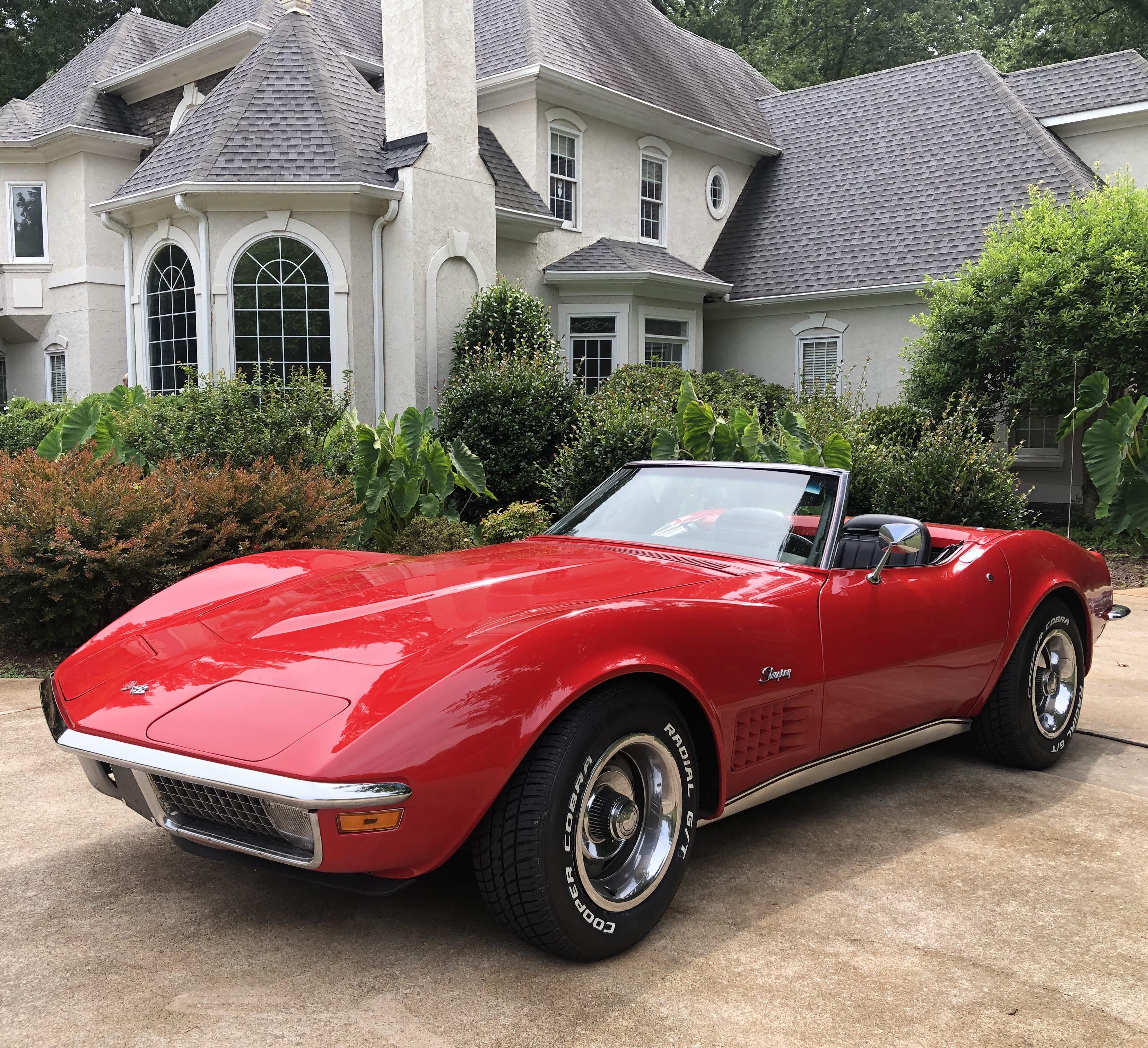 1970 Stingray In Monza Red | Scrolller