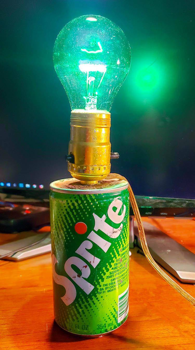 1981 - Sprite Lamp - 6th Grade Science Project | Scrolller